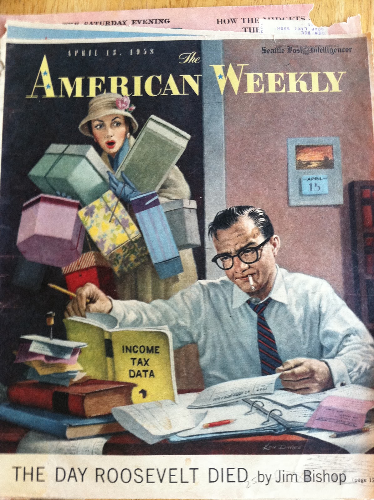 Molly's Sewing and Garage Sale Adventures: Funny vintage magazine covers