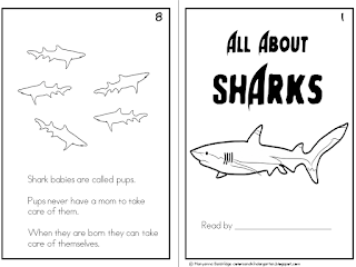 Colors and Kindergarten: Shark Week!