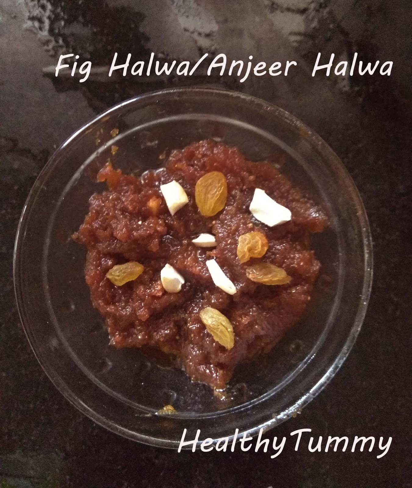 Anjeer Halwa Recipe|How to Make Anjeer Halwa|Fig Halwa Recipe|Anjeer ...