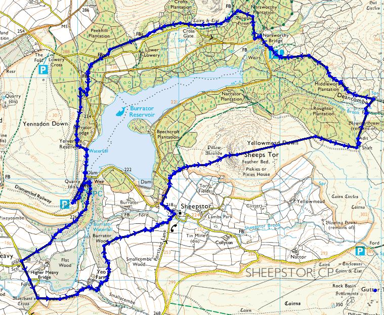 Musings from Higher Downgate and Elsewhere: A Saturday walk around Burrator