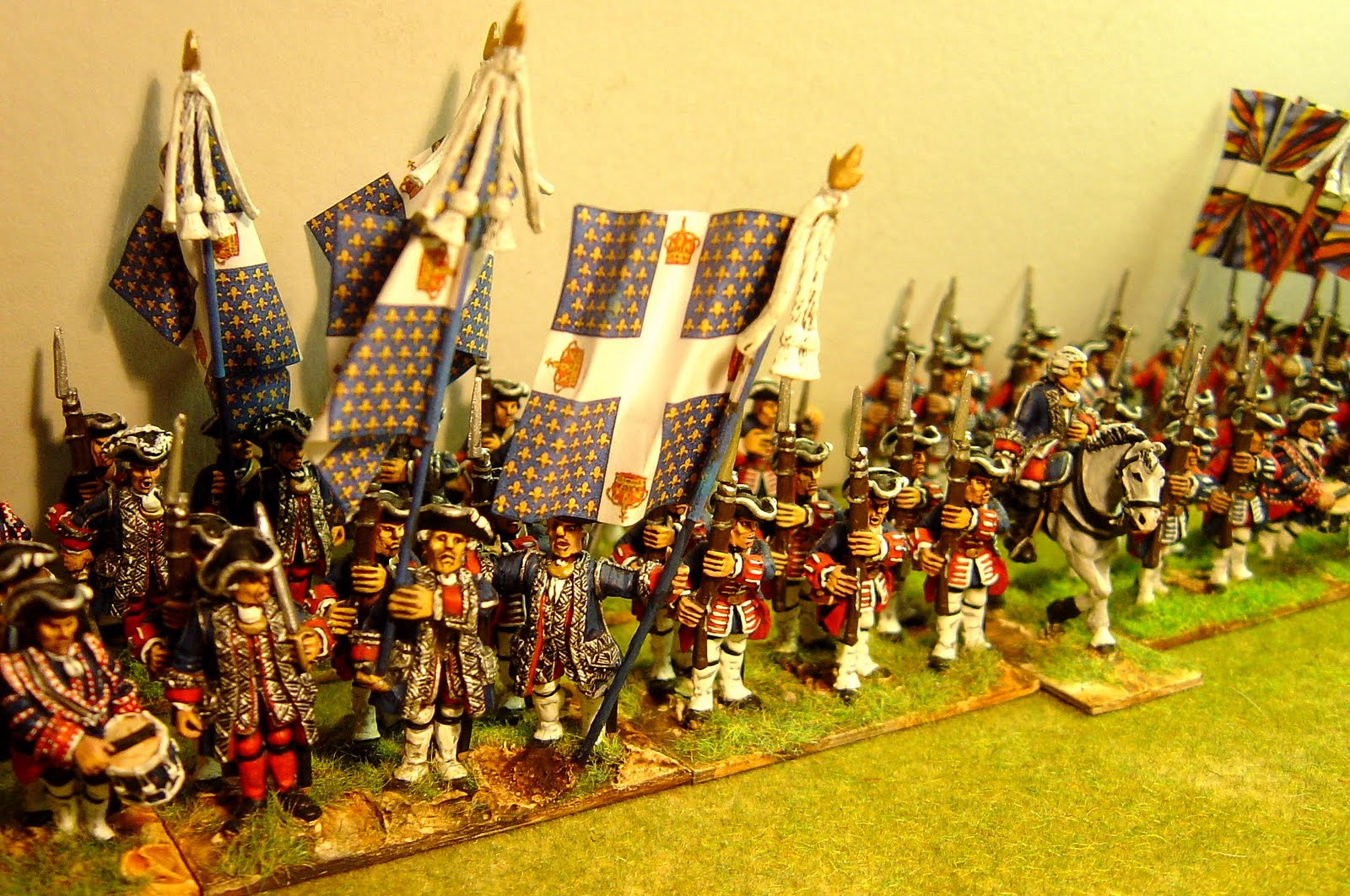 Painting Wargames Figures: French and Swiss Guards