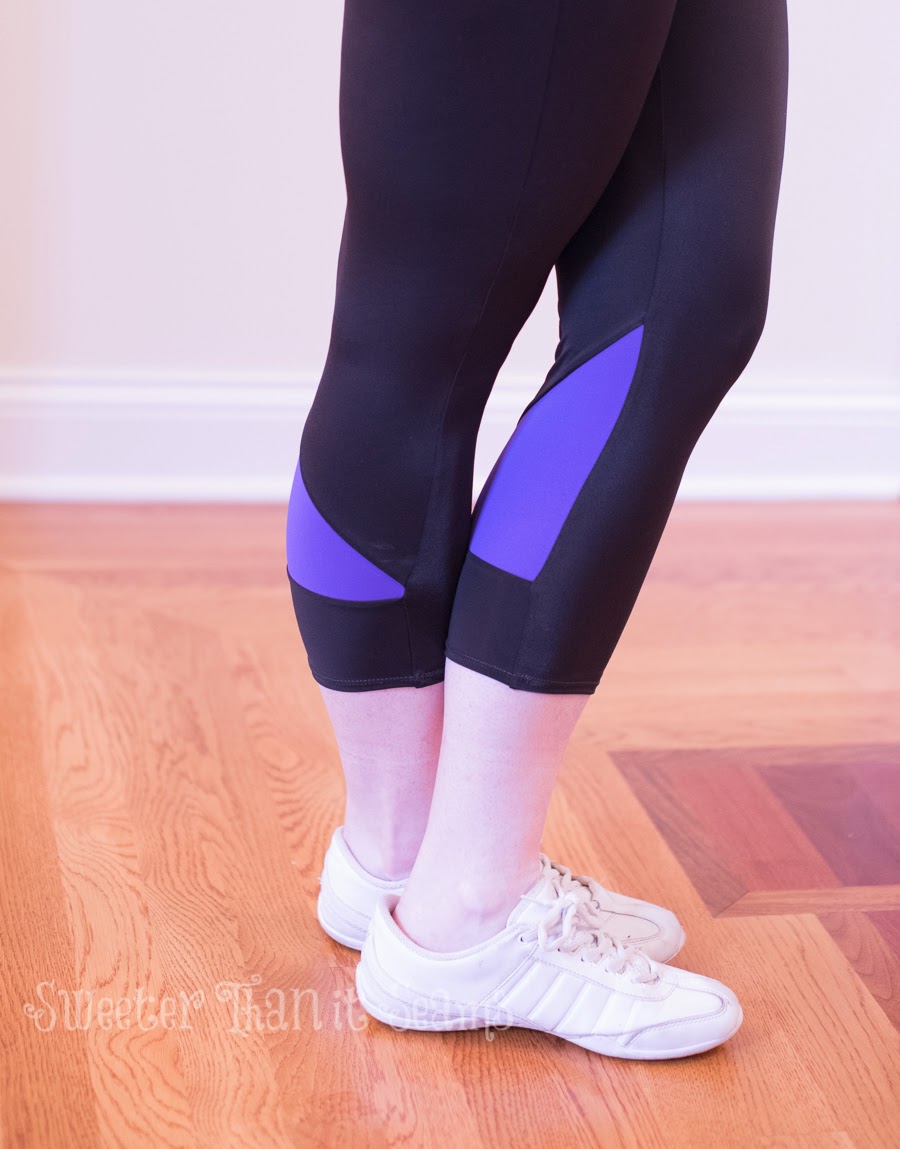 the Jocole blog: Contrast Leggings - Modification Tutorial