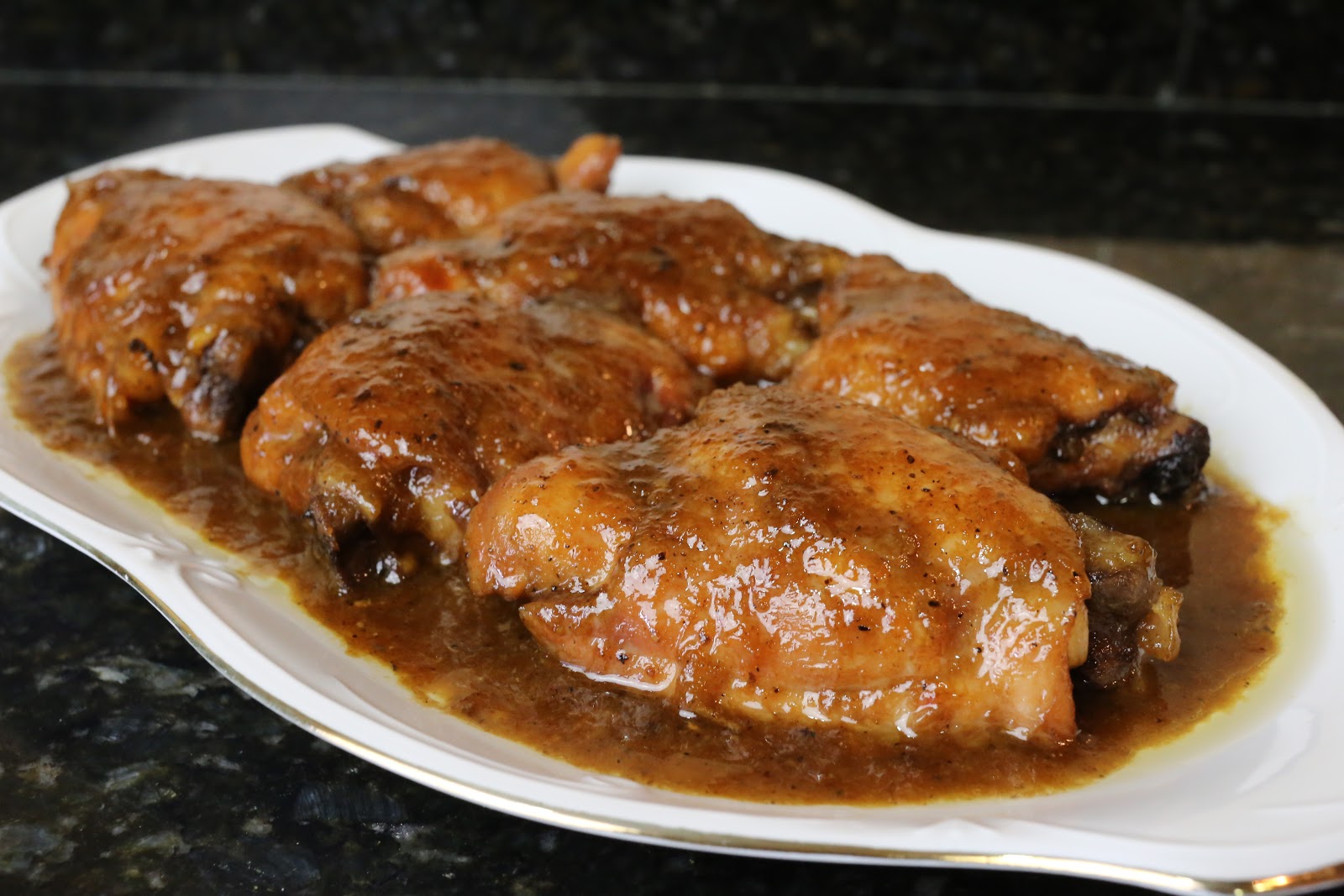 Cocina andaluza: Contramuslos de pollo a la miel