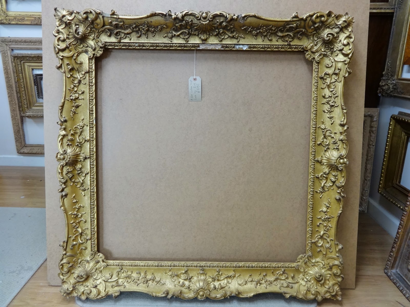 Antique Frame Sale: A Victorian Ornate Swept Louis XV Frame
