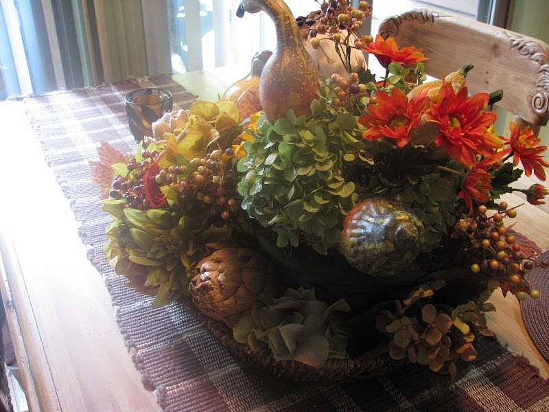 Designs by Pinky: ~~~Nature's Bounty Centerpiece~~~