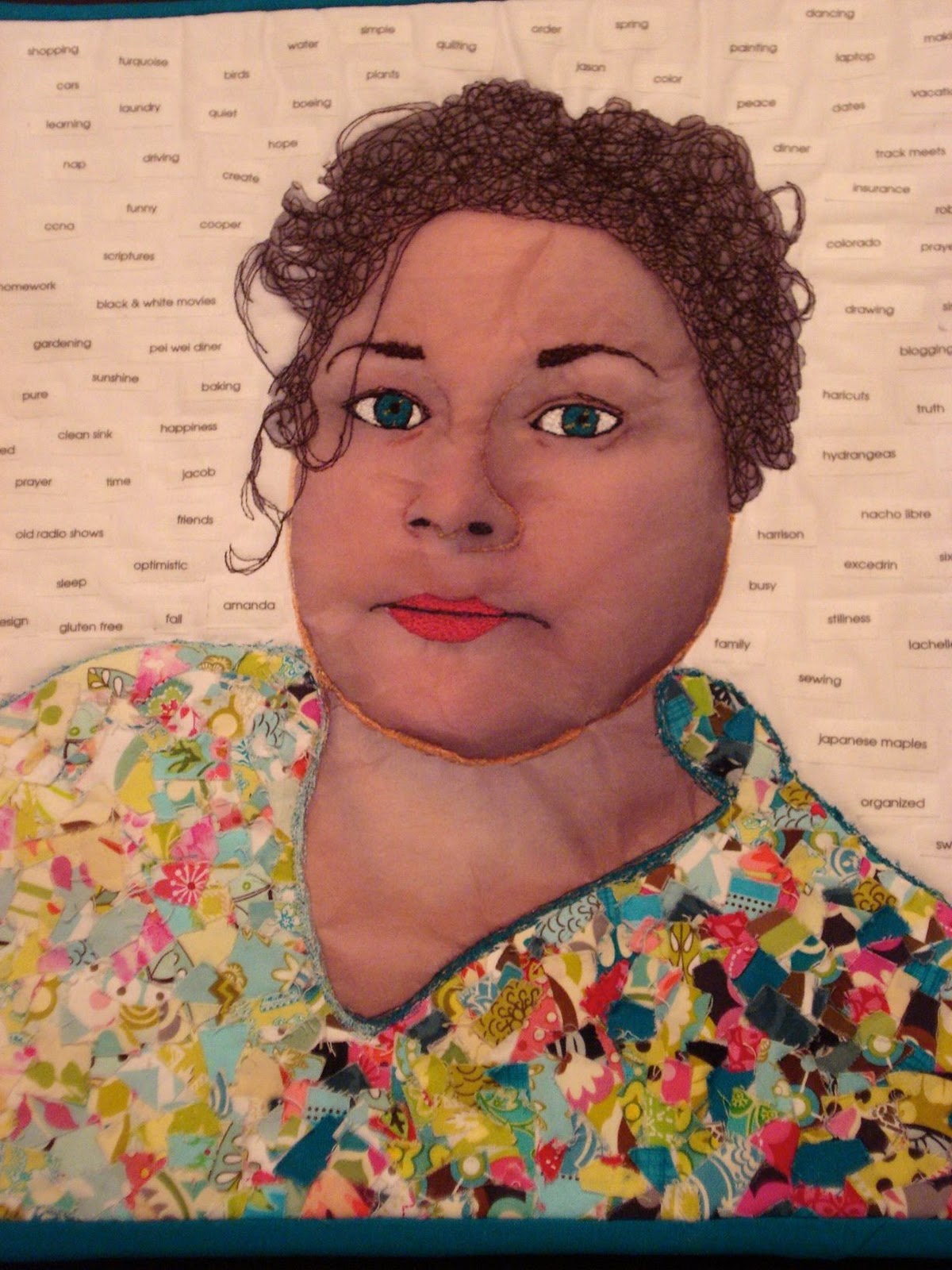 cozy at home: self portrait - design I