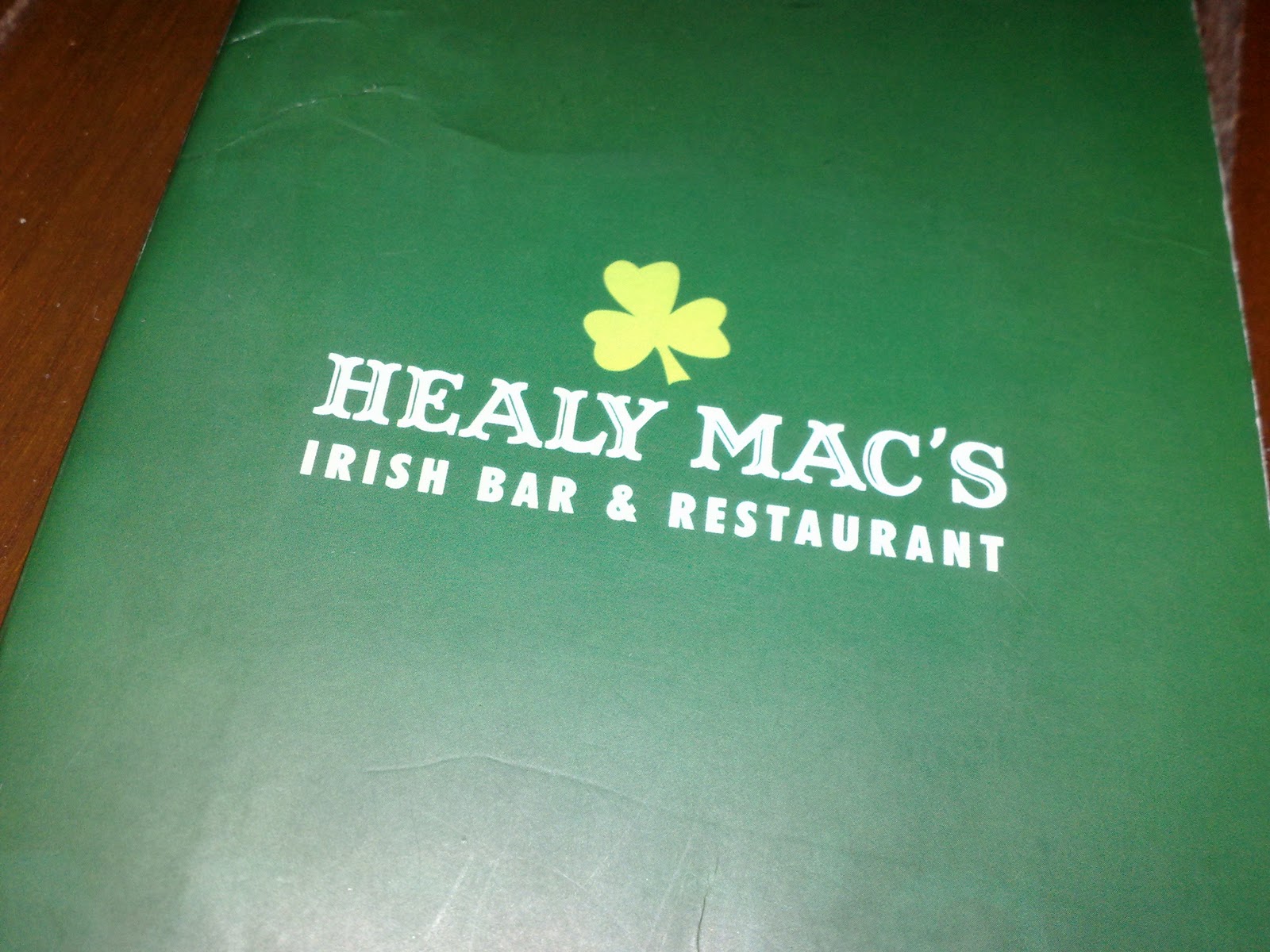 It's About Food!!: Healy Mac's Irish Bar & Restaurant @ Straits Quay