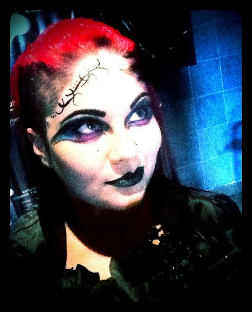 Gothic Bride Makeup and More - Sweet Surrender Art