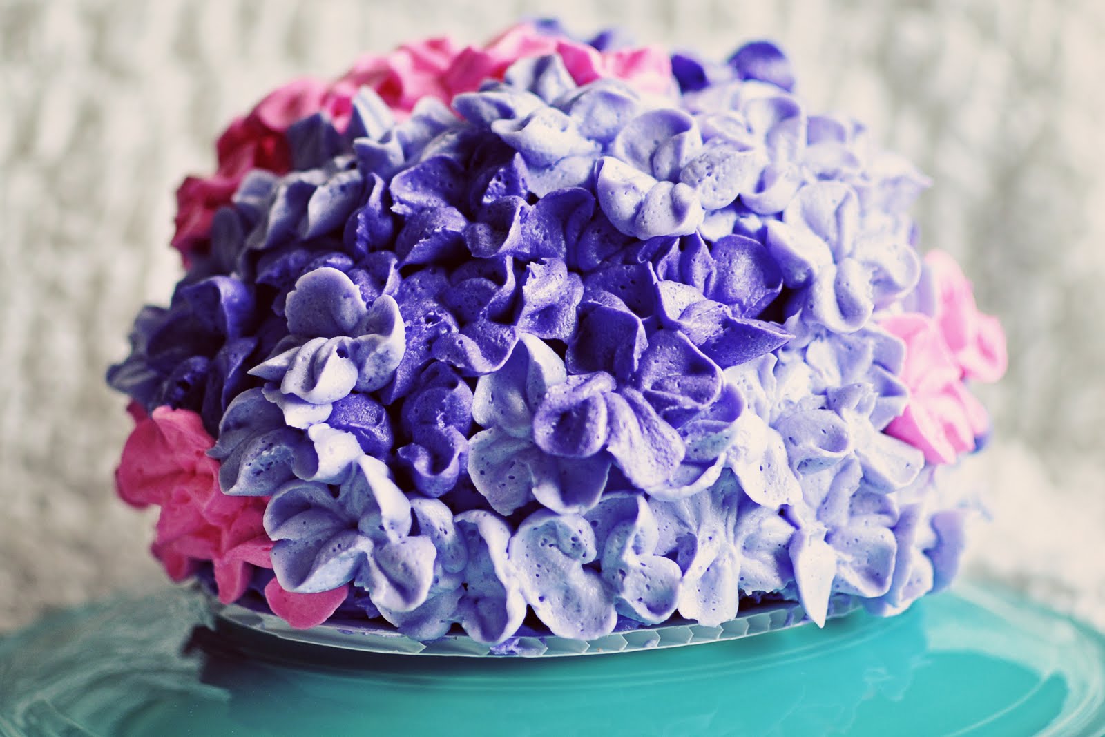 Real Bartells: hydrangea {cake}