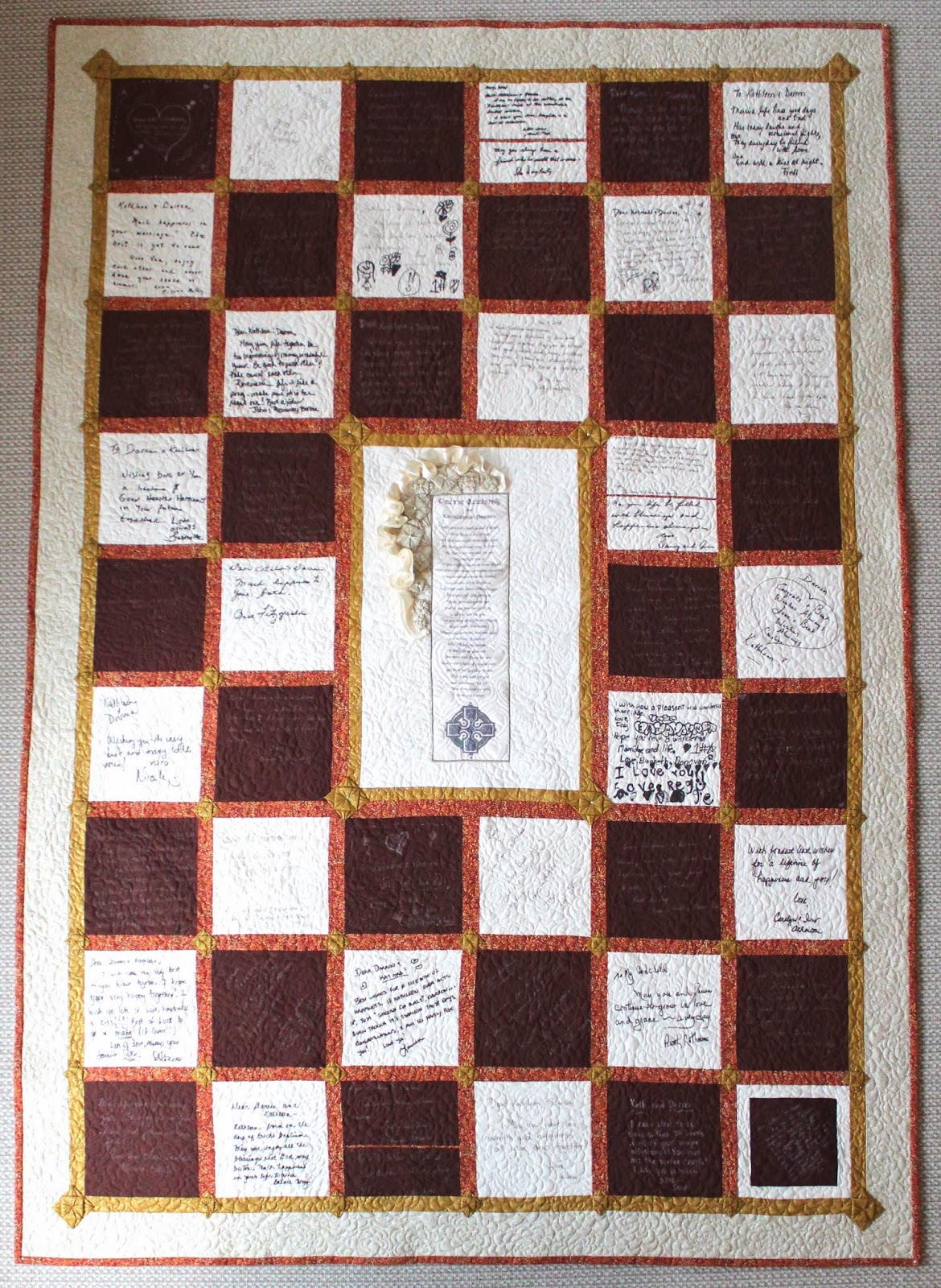 Rachael Dorr: Memory Quilt: Wedding Memories