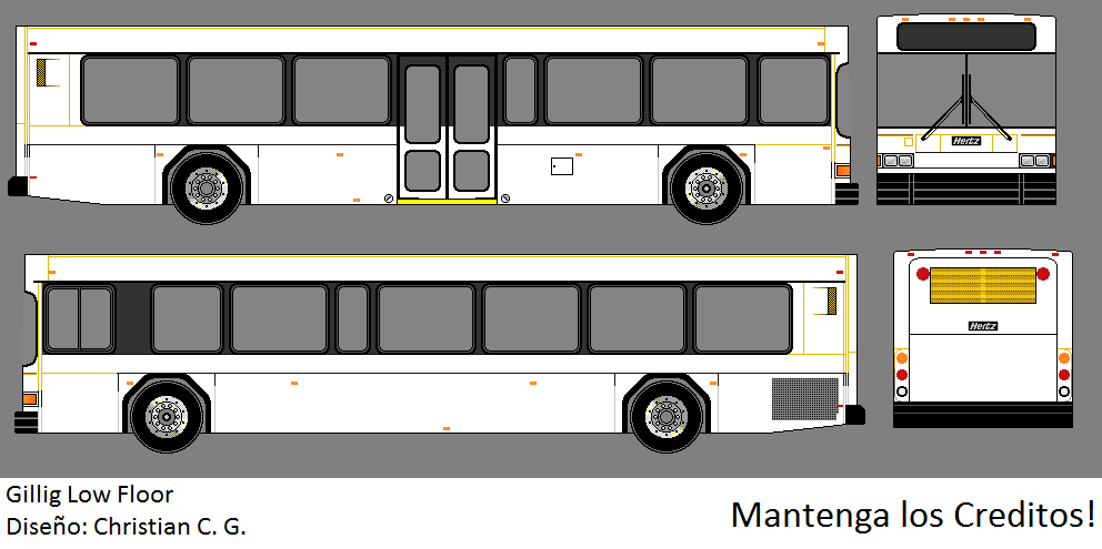 Diseños de Buses, Autos y Camiones en Blanco Ficticios y Pintados ...