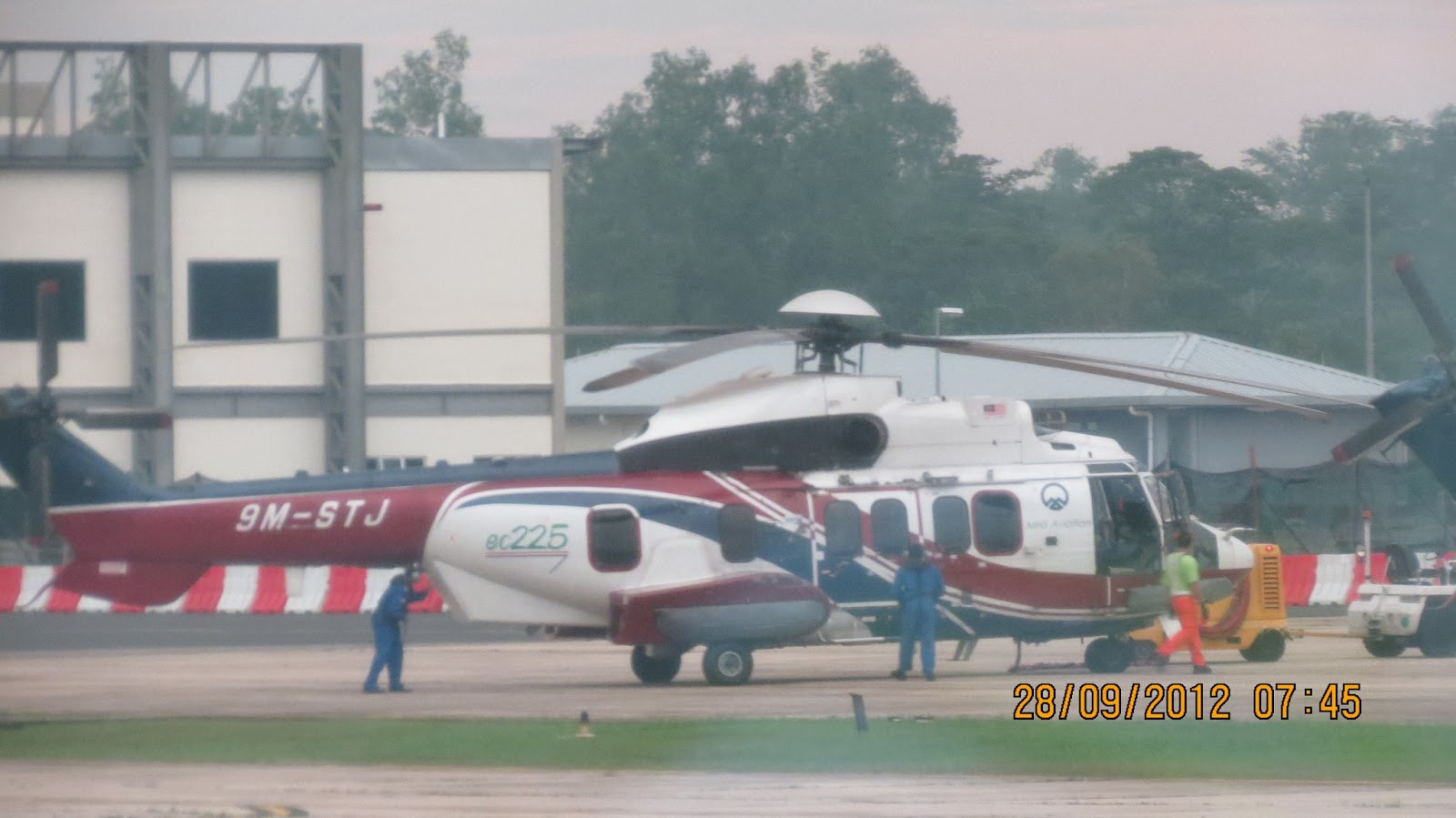 (MHS AVIATION CADET PILOT): MHS AVIATION HELICOPTER MODEL EC225 LP MARK 2.