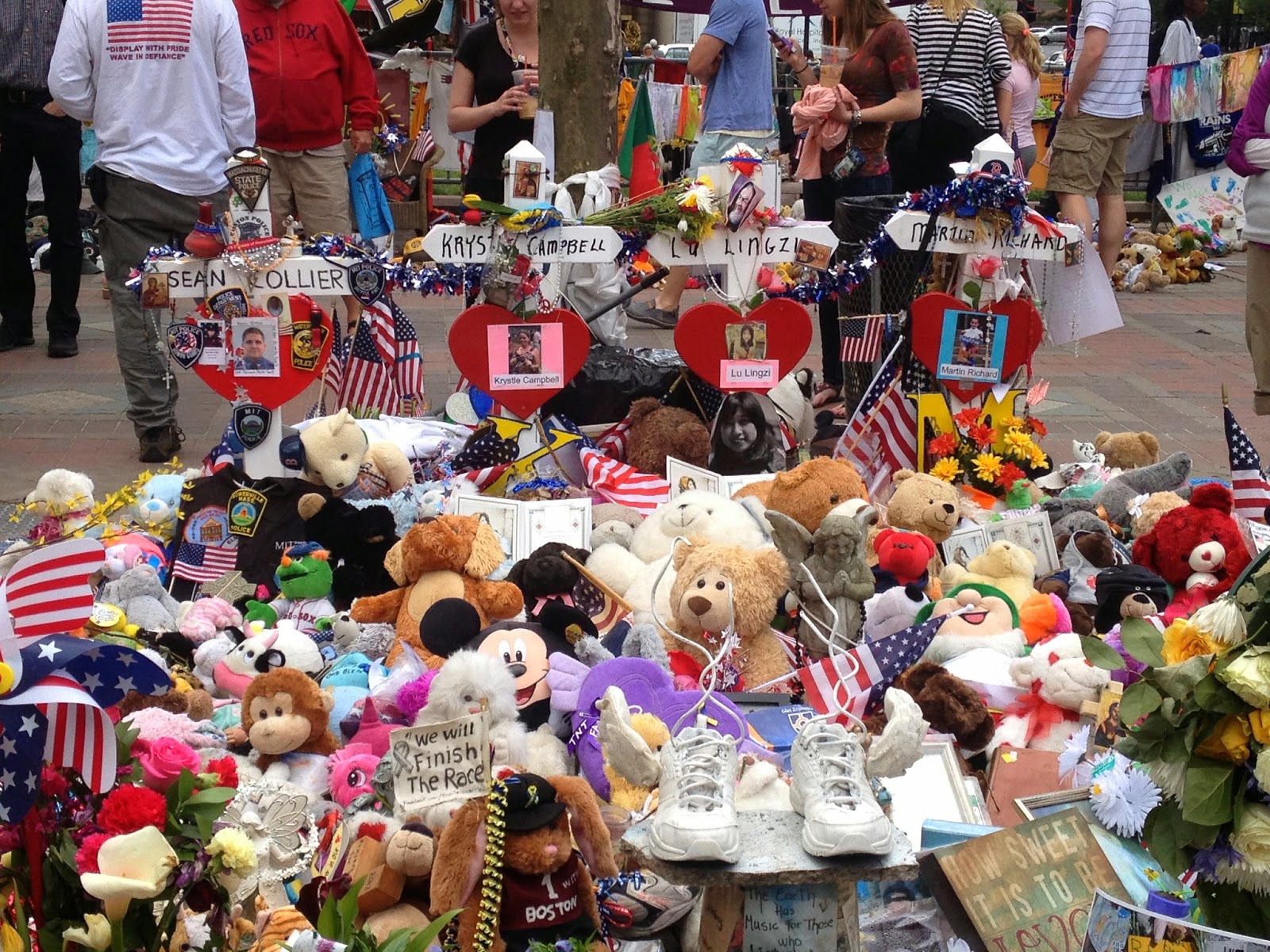 Take Time for Today: April 15, 2013 ~ Reflections One Year Later