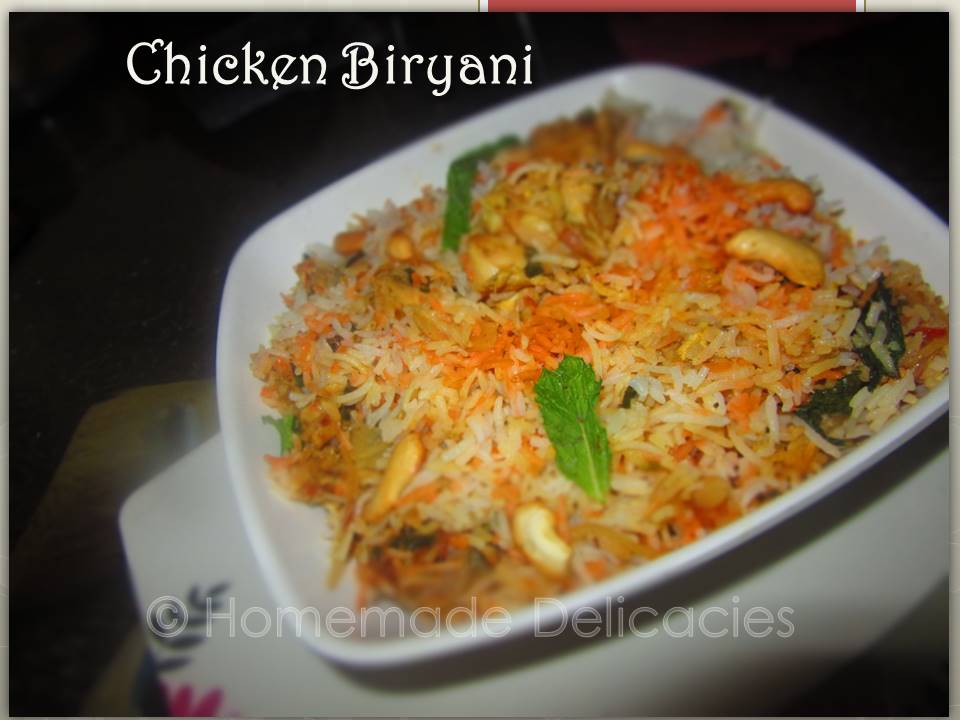 Homemade Delicacies: Navayathi Biryani (Bhatkal Biryani)