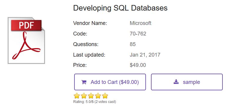 70-762 Preparation Material