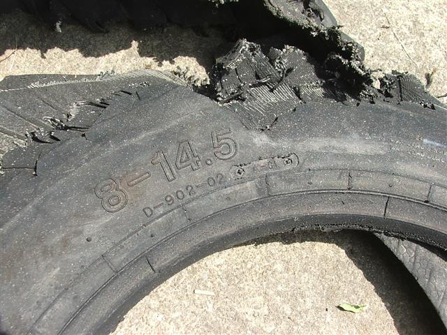 RV Tire Safety: Autopsy of a failed tire