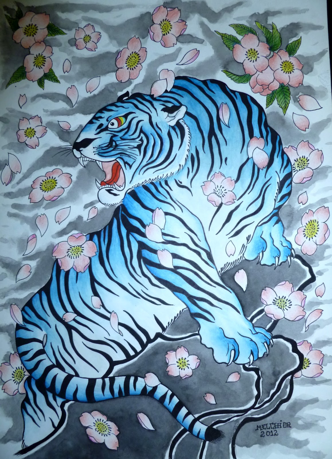Melchior Bertholini: Tigre Azul