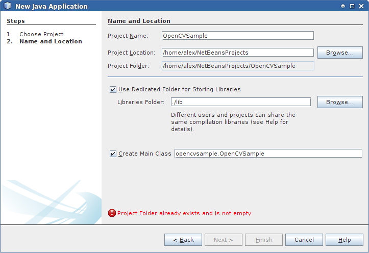 Hello World Opencv Java Sample With Netbeans 8889