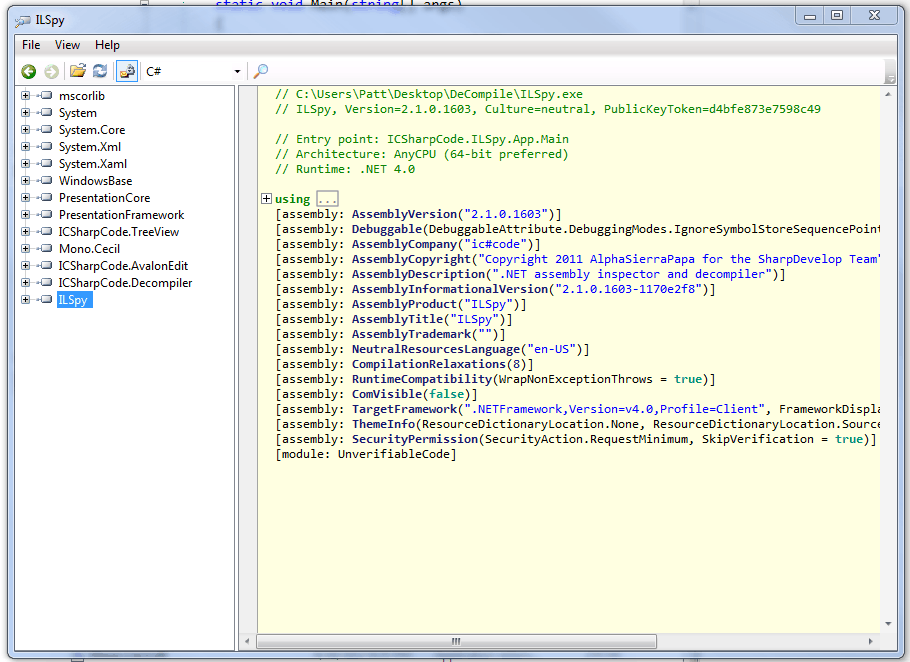 วิธีการทำ Decompiler หรือ Disassembler จาก .NET EXE เป็น Source Code ...