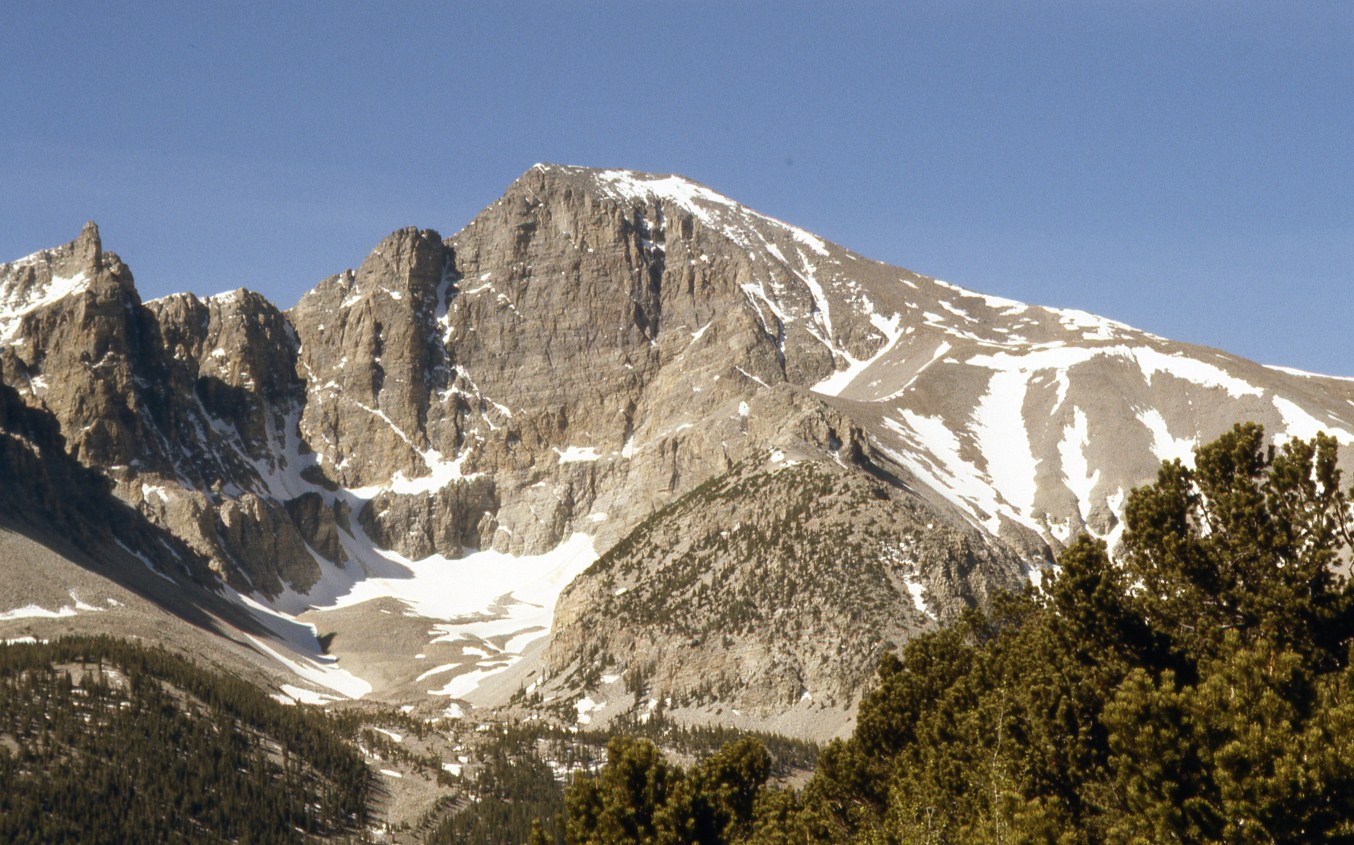 The Road Goes Ever On: Wheeler Peak, Nevada, 1990