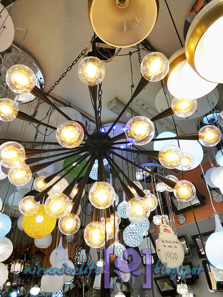 airaniEz's Life: Rekaan Lampu Terkini / New Lighting Design