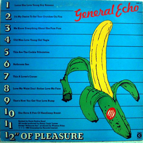 Rasta Reggae Music: General Echo - 12 Of Pleasure