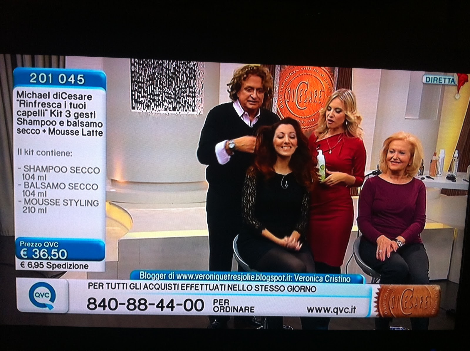 QVC Italia Michael diCesare e Véronique in diretta tv: uno show a tutto ...