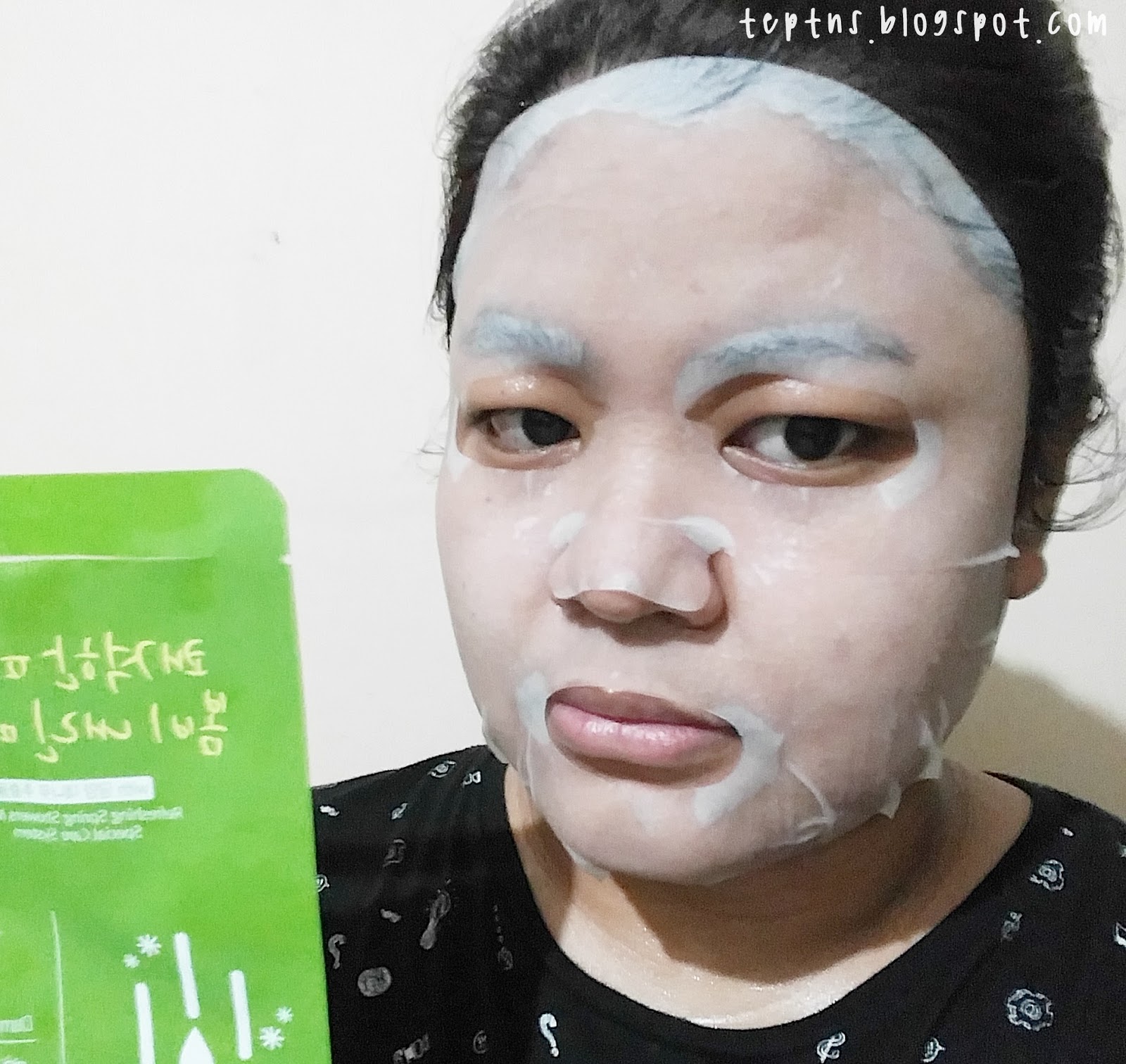 Dr. Young Refreshing Spring Showers Mask (Damyang Bamboo) Review - Tep ...