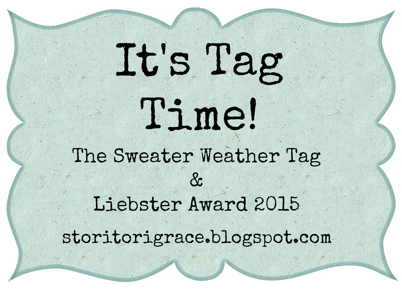 Wanderer's Pen: The Sweater Weather Tag & Liebster Award 2015