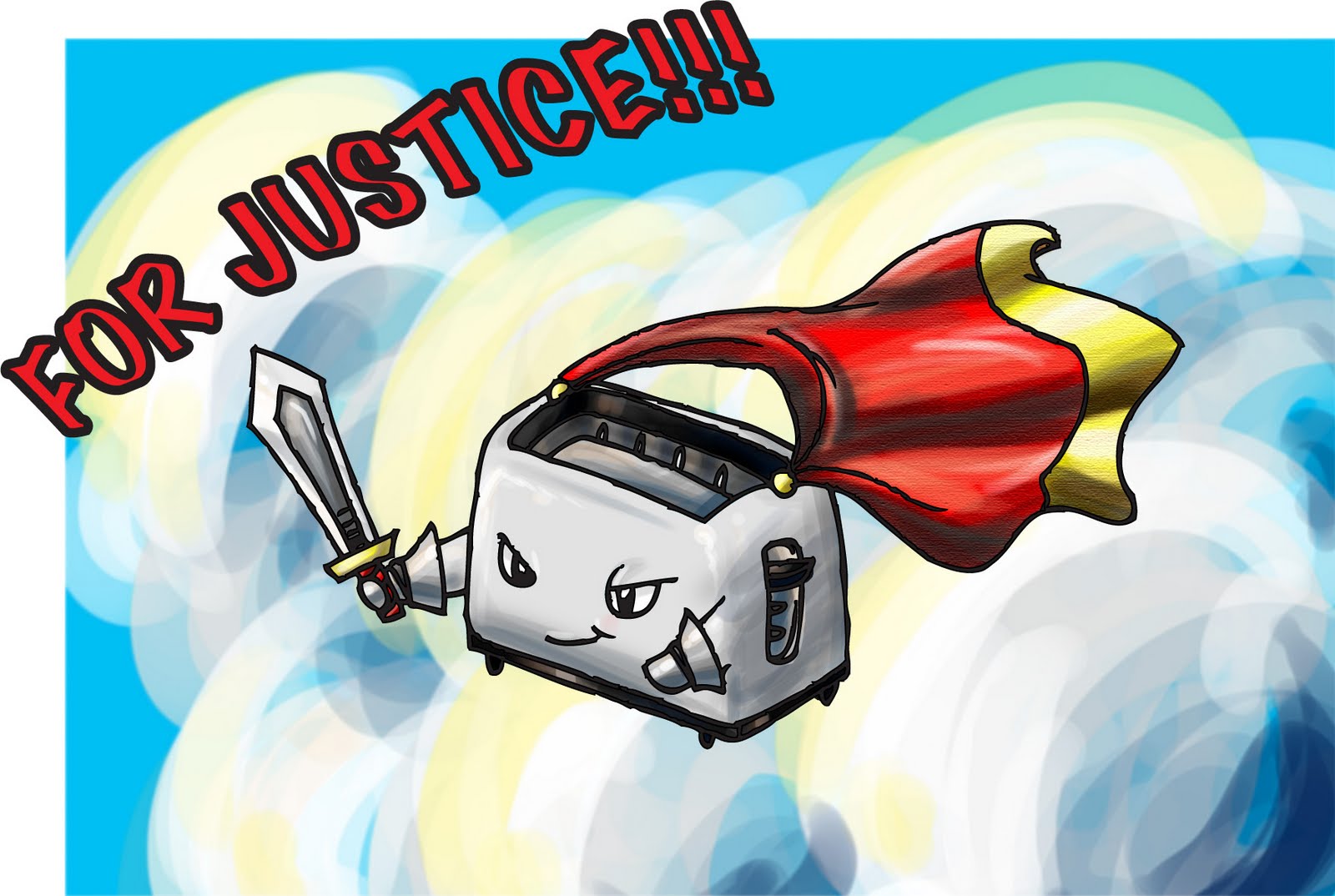 Digital Imaging Washington Co.: Flying Toaster Knight