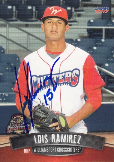 Daily Autograph: Luis Ramirez