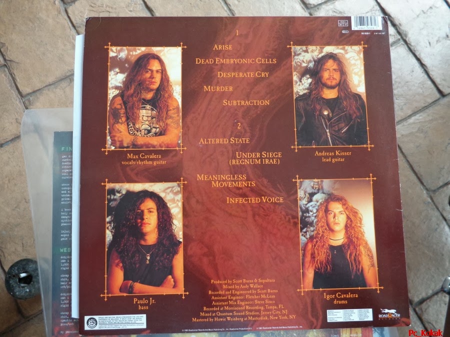 PC kOKak™: Sepultura - Arise LP '91