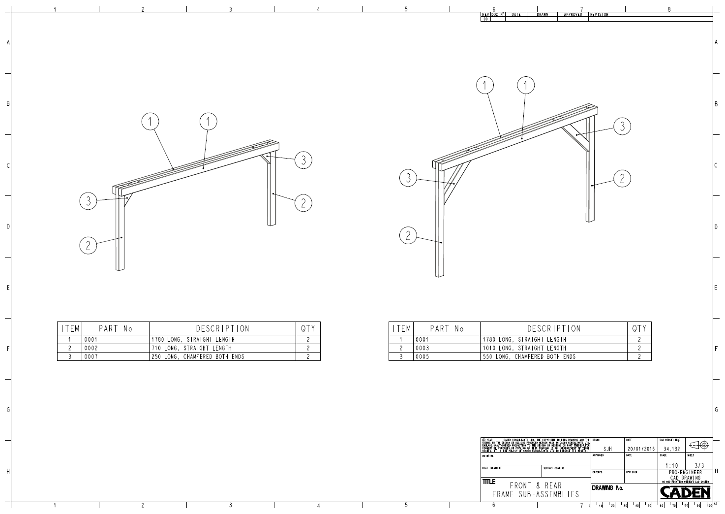 Stu's AK427 Build: Body support frame