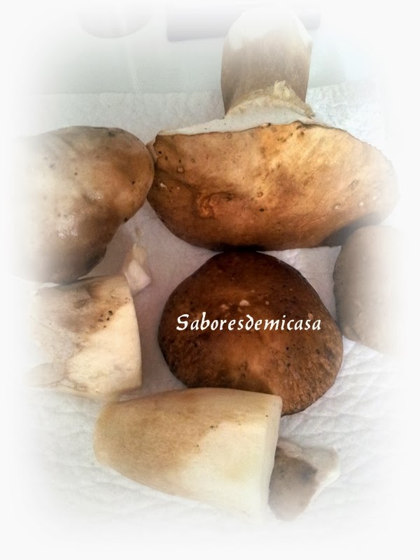 saboresdemicasa: Risotto de boletus en thermomix