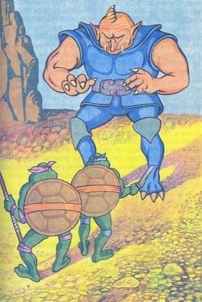 Flyer Goodness: Russian Teenage Mutant Ninja Turtles