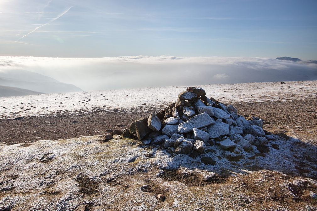 phils photographic adventures: Helvellyn 16/1/12 Cloud inversion