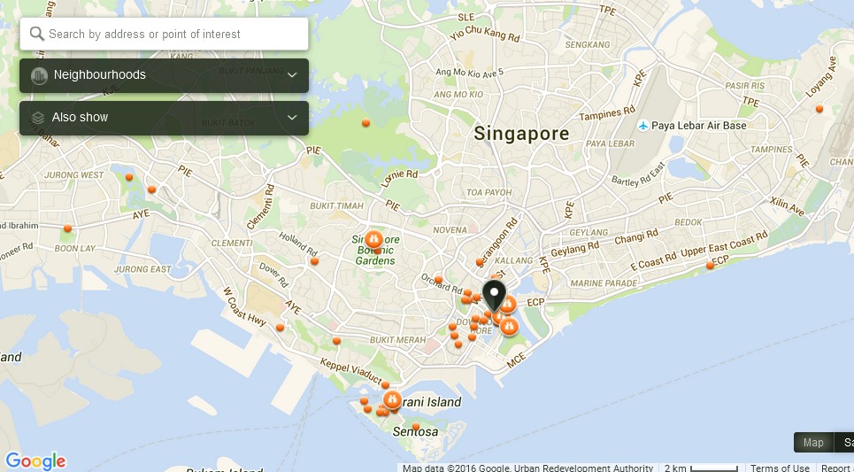 About Singapore City MRT Tourism Map and Holidays: Marina Square ...