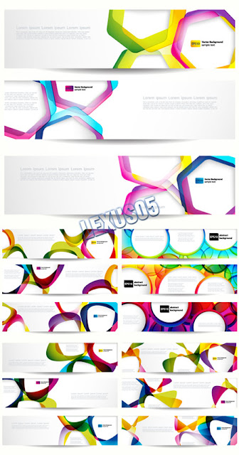 Quality Graphic Resources: Modern Design Website Headers - Vector Stock