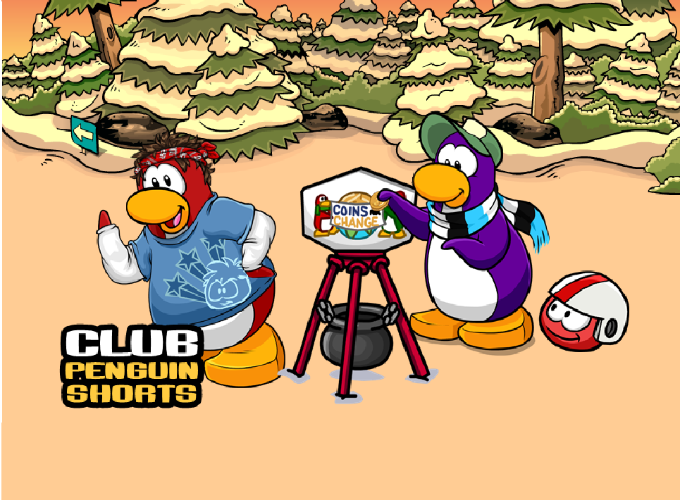 Club Penguin Shorts: Wallpapers