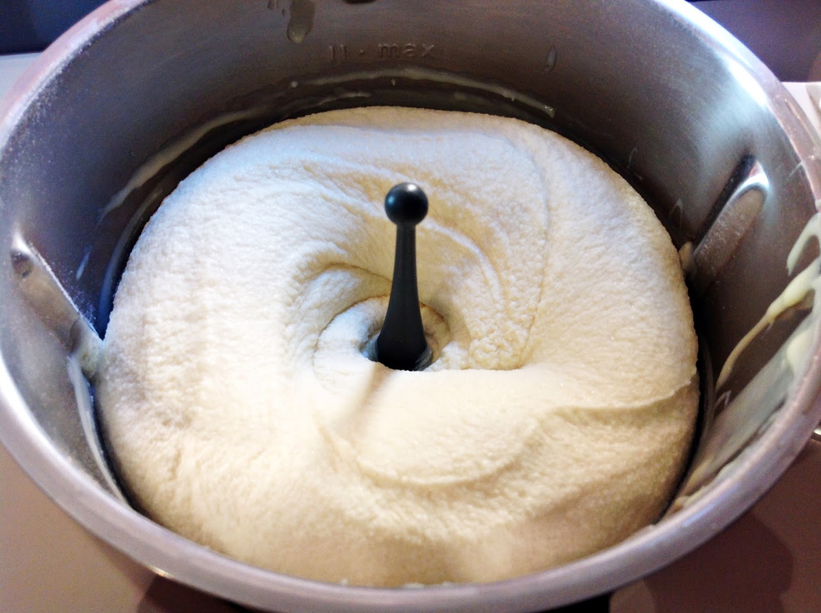 GANACHE DE CHOCOLATE BLANCO CON THERMOMIX