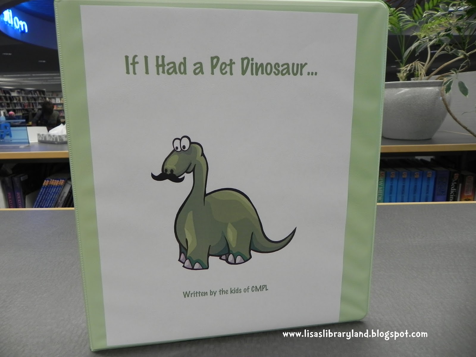 Libraryland: If I Had a Pet Dinosaur Early Literacy Station