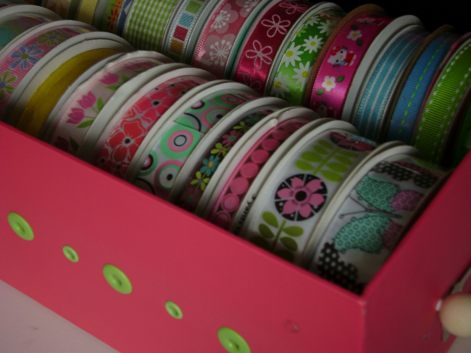 Crabtree-Creations: Ribbon Dispenser Box Day 2, It's Finished!