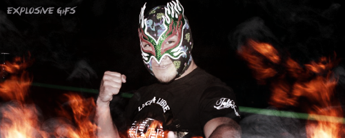 Flamita ♔ Explosive Wrestling Gifs