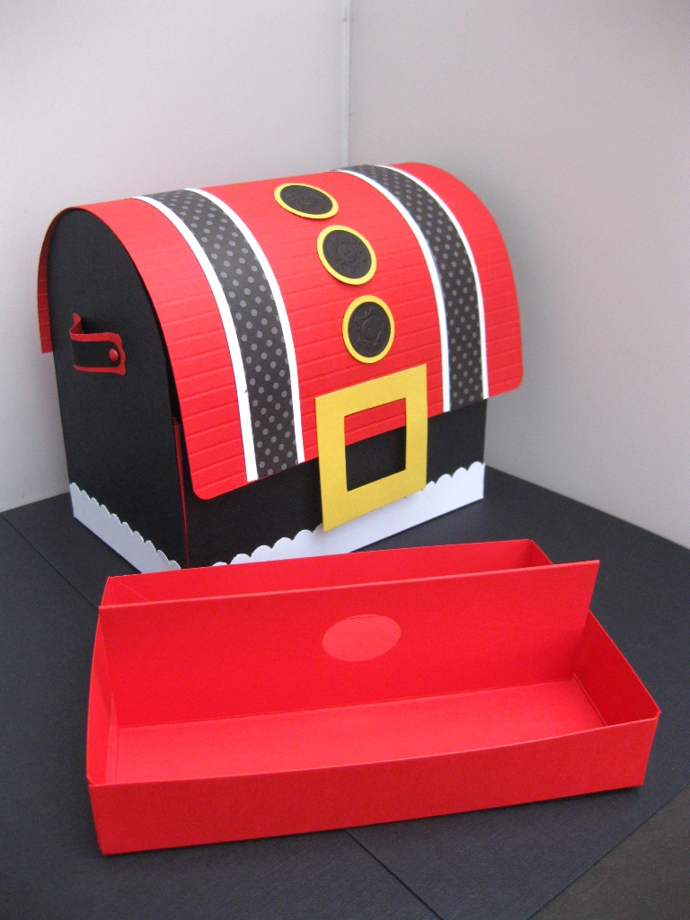 Blue Jelly Sew n So - Victoria Rogers: Stampin' Up! Santa Chest