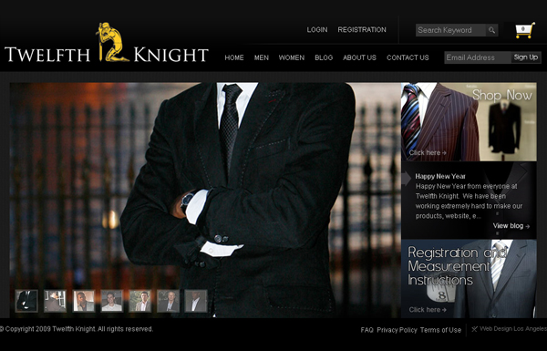 Collection of Black Background Website Design ~ Web Design Resource