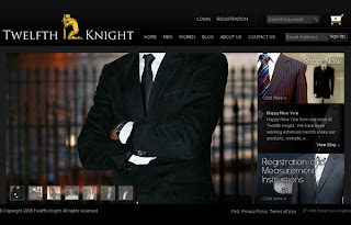 Collection of Black Background Website Design ~ Web Design Resource