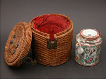 Teapot Carrier AKA the Carriage Cozy: Transporting Tea (Victorians On ...