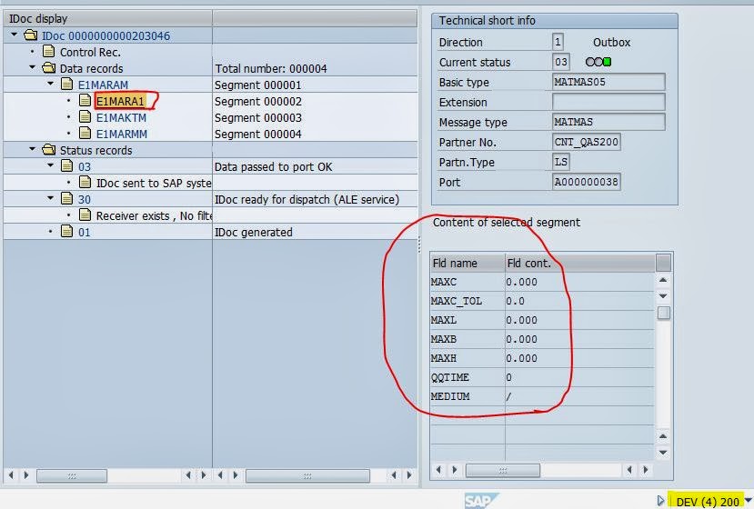 ALE IDOC with reduced message technique - SAP Community