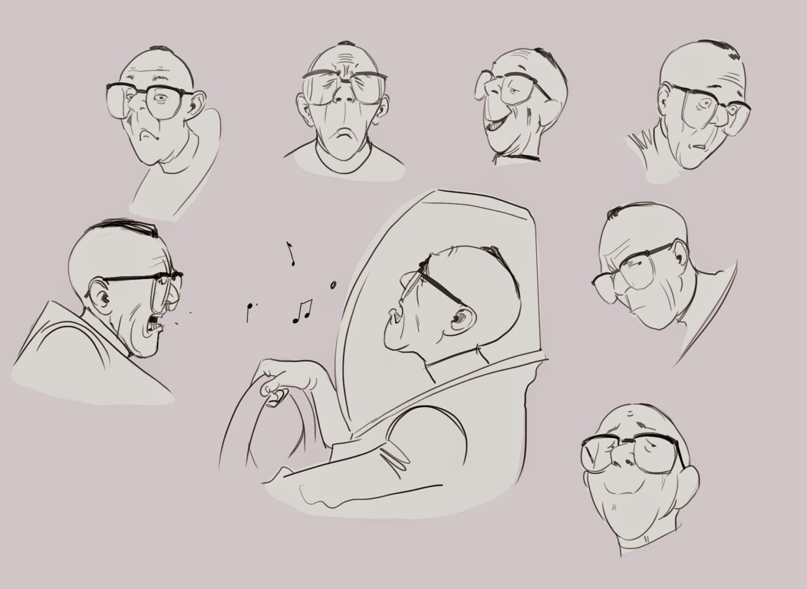 Concept Art Practice: Shelley Page - Dreamworks