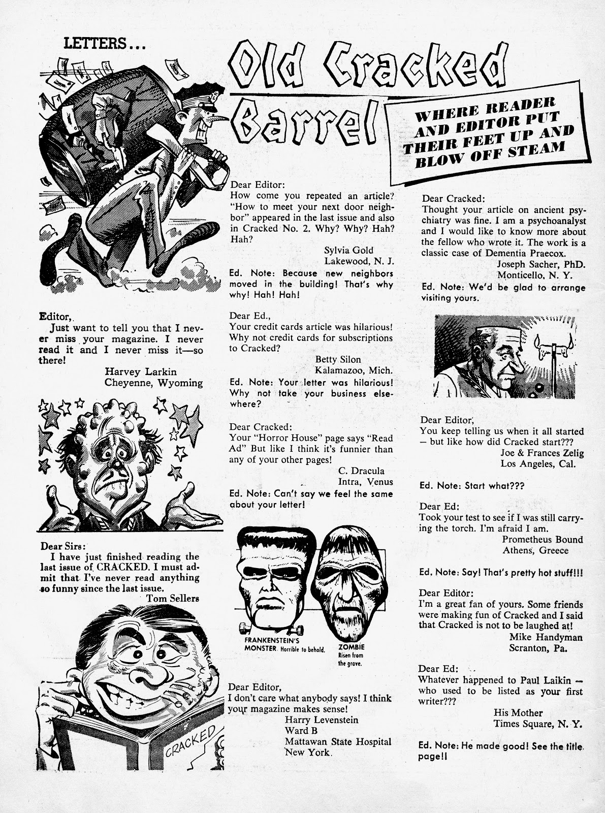 Cracked Magazine and Others: Cracked Magazine #11